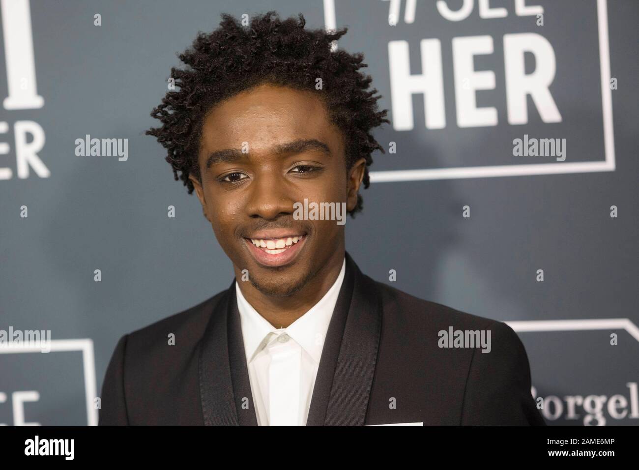 Caleb McLaughlin attends the 25th Annual Critics' Choice Awards at ...