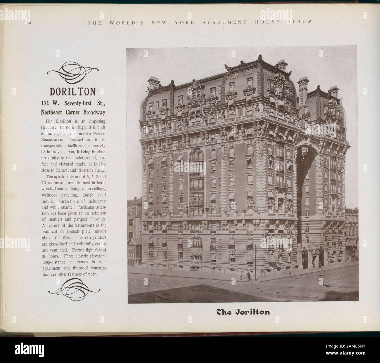 The Dorilton 171 West Seventy-first Street, Northeast Corner Broadway ...