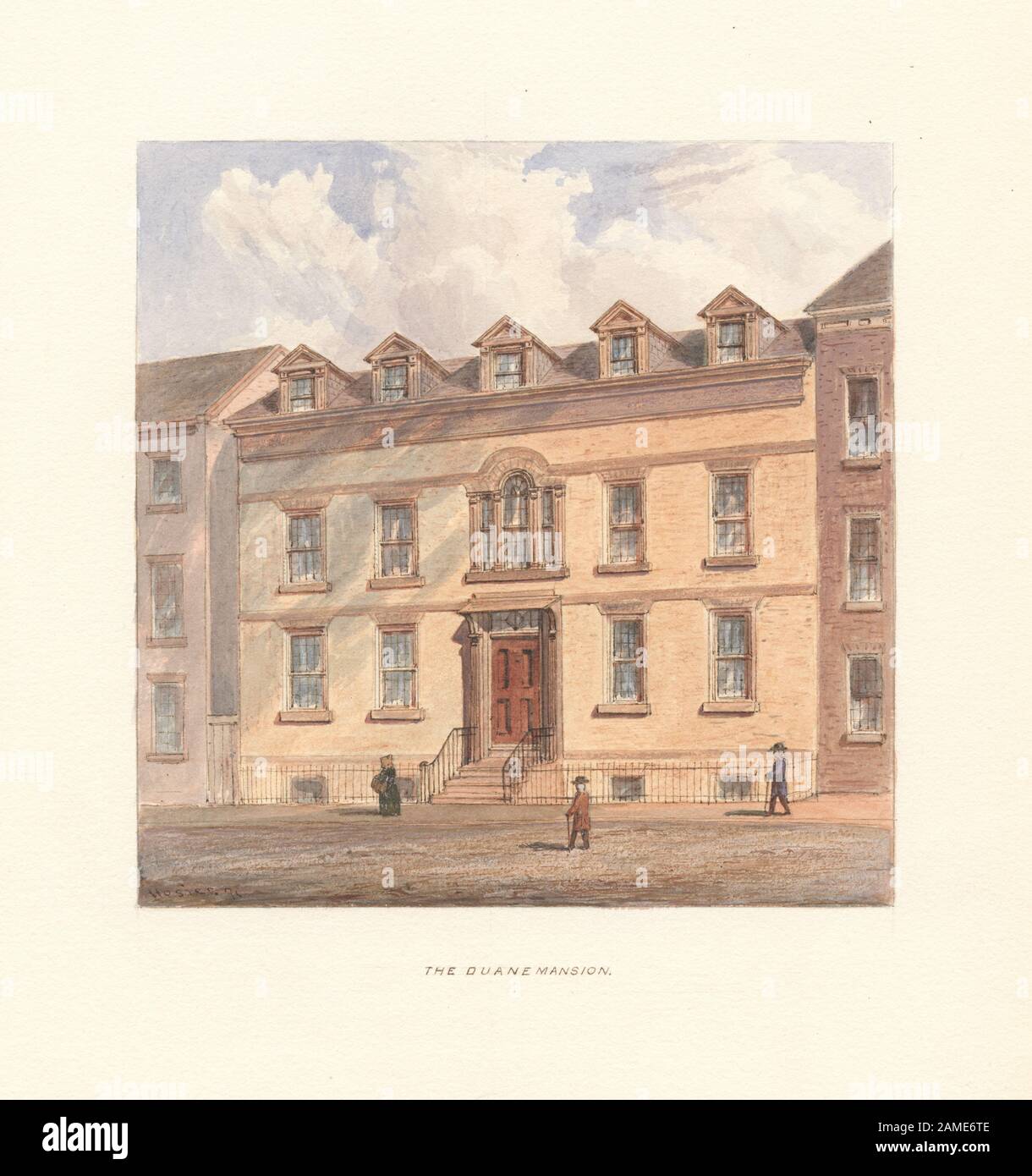 The Duane mansion EM13246; The Duane mansion Stock Photo - Alamy