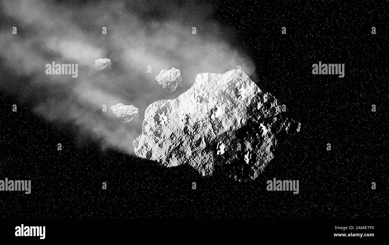 Meteorites Black and White Stock Photos & Images - Alamy