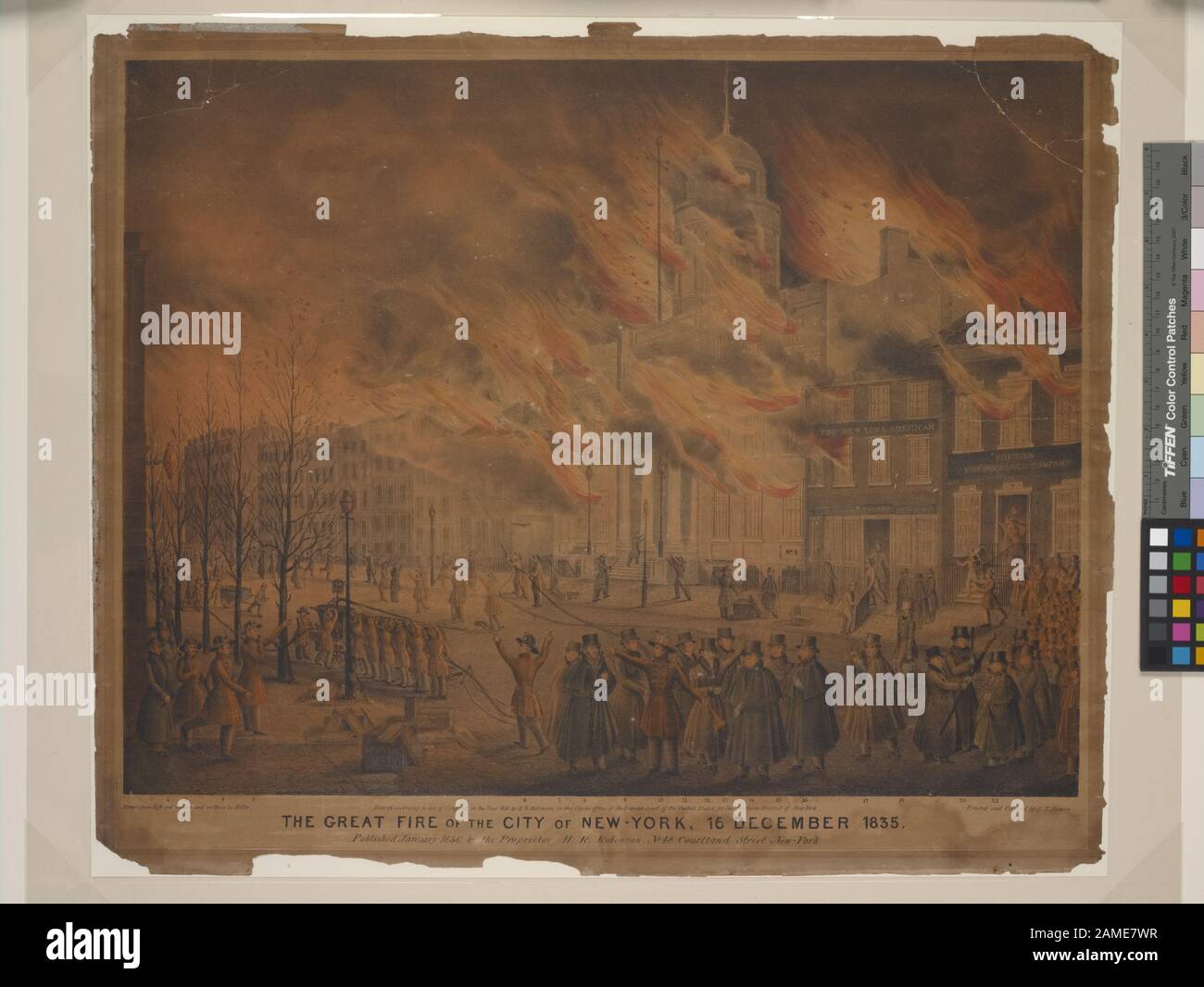 The Great Fire of the City of New York, 16 December 1835 Citation ...