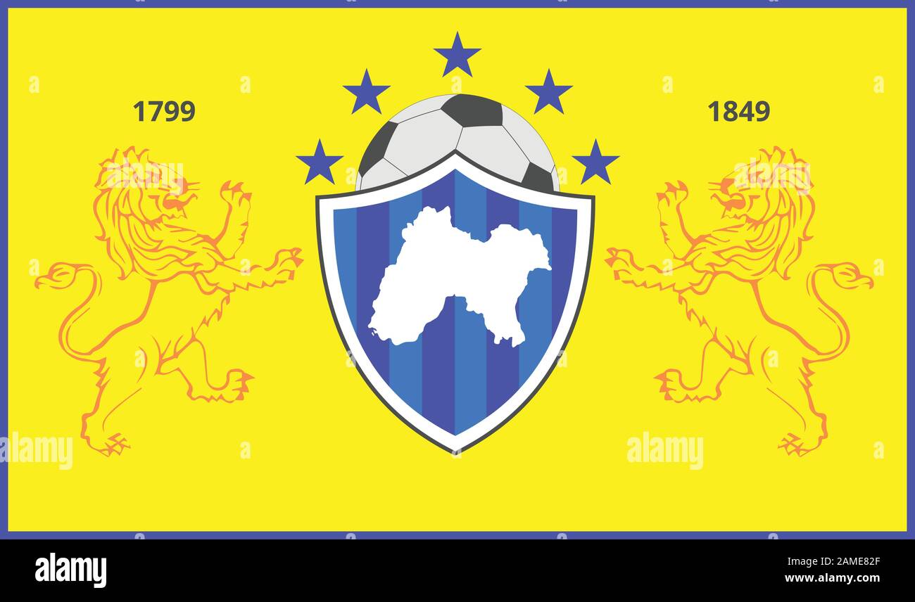 Panjab flag in proportions and colors vector Stock Vector Image & Art ...