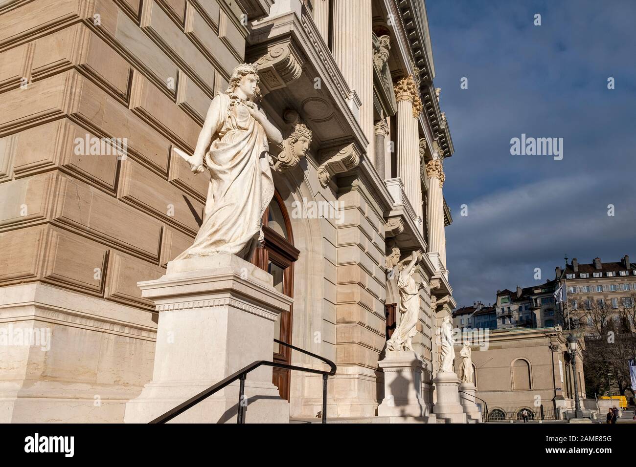 Geneva / Switzerland : Grand Theater of Geneva for music dance ballet ...