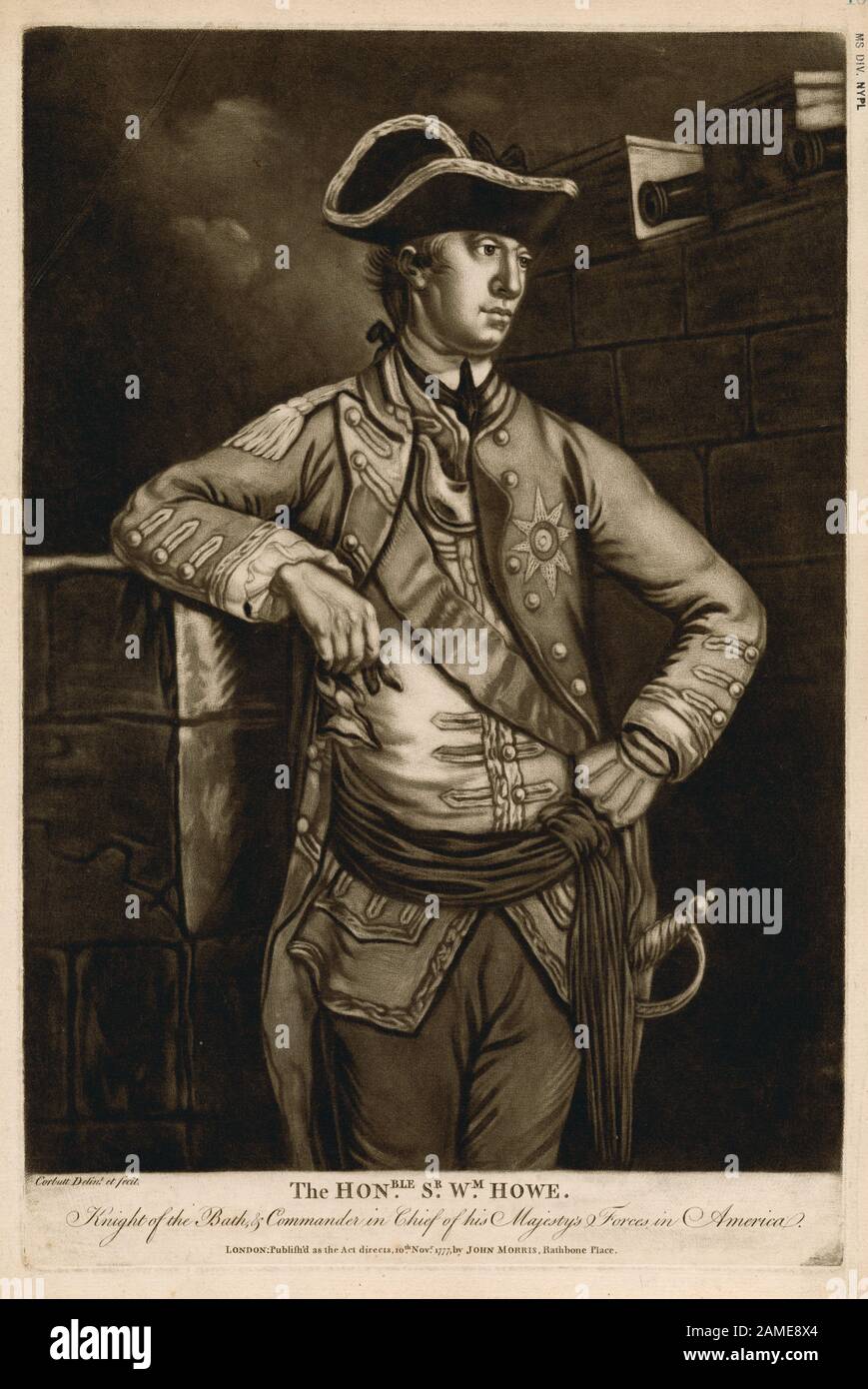 General william howe and british army hi-res stock photography and ...