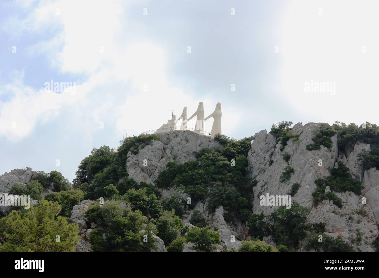 Monument of Zalongo or Zalogo Preveza Greece Stock Photo - Alamy