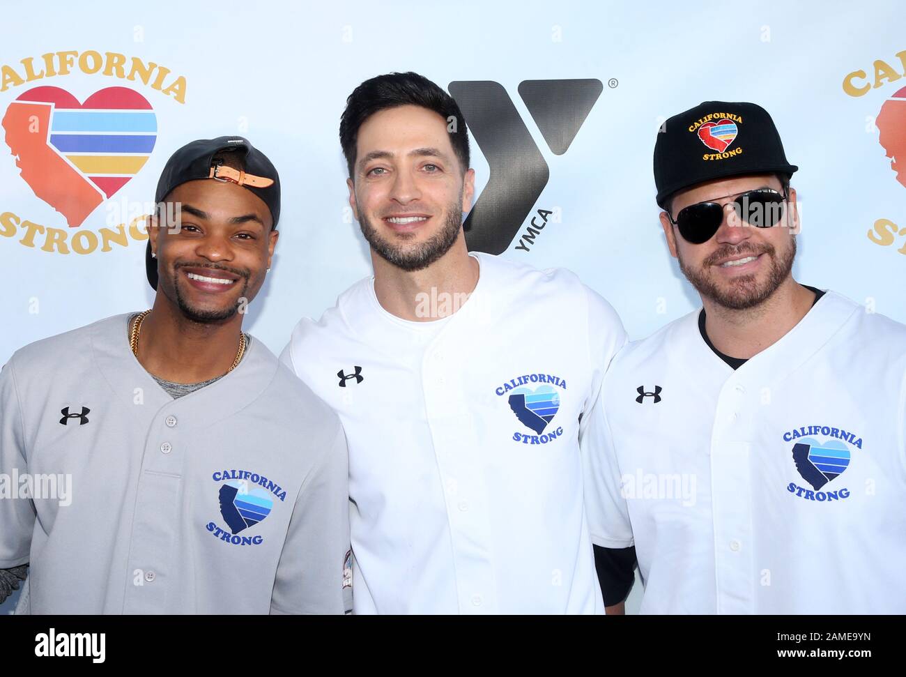Malibu, Ca. 12th Jan, 2020. King Bach, Ryan Braun, Dave Osokow, at the ...