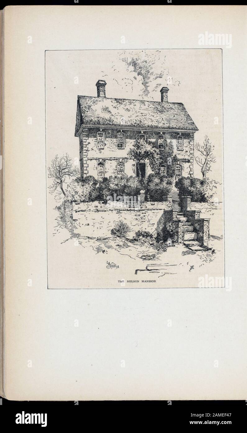 The Nelson mansion (York County, Virginia) EM15068; The Nelson mansion ...