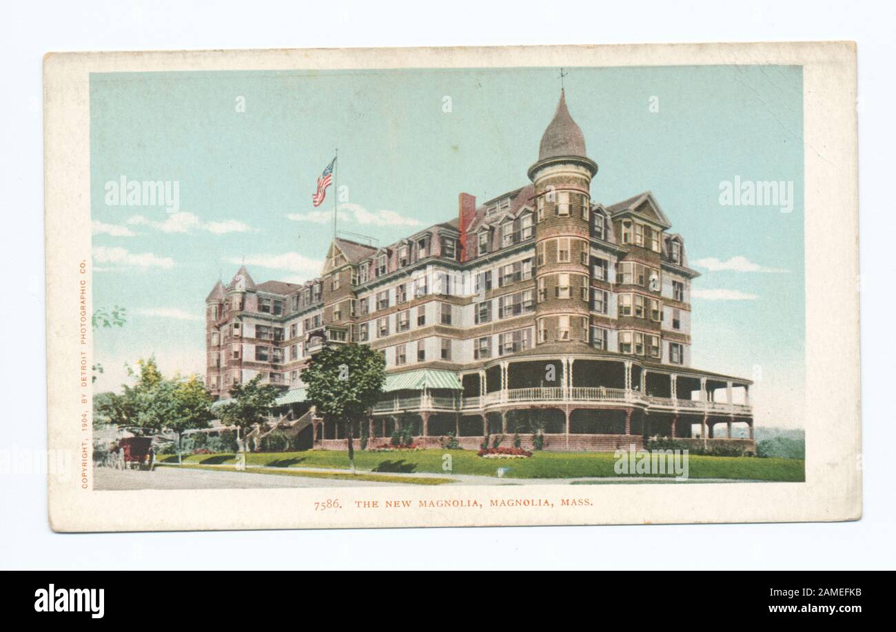 The New Magnolia, Magnolia, Mass Postcard series number: 7586 1903-1904 ...