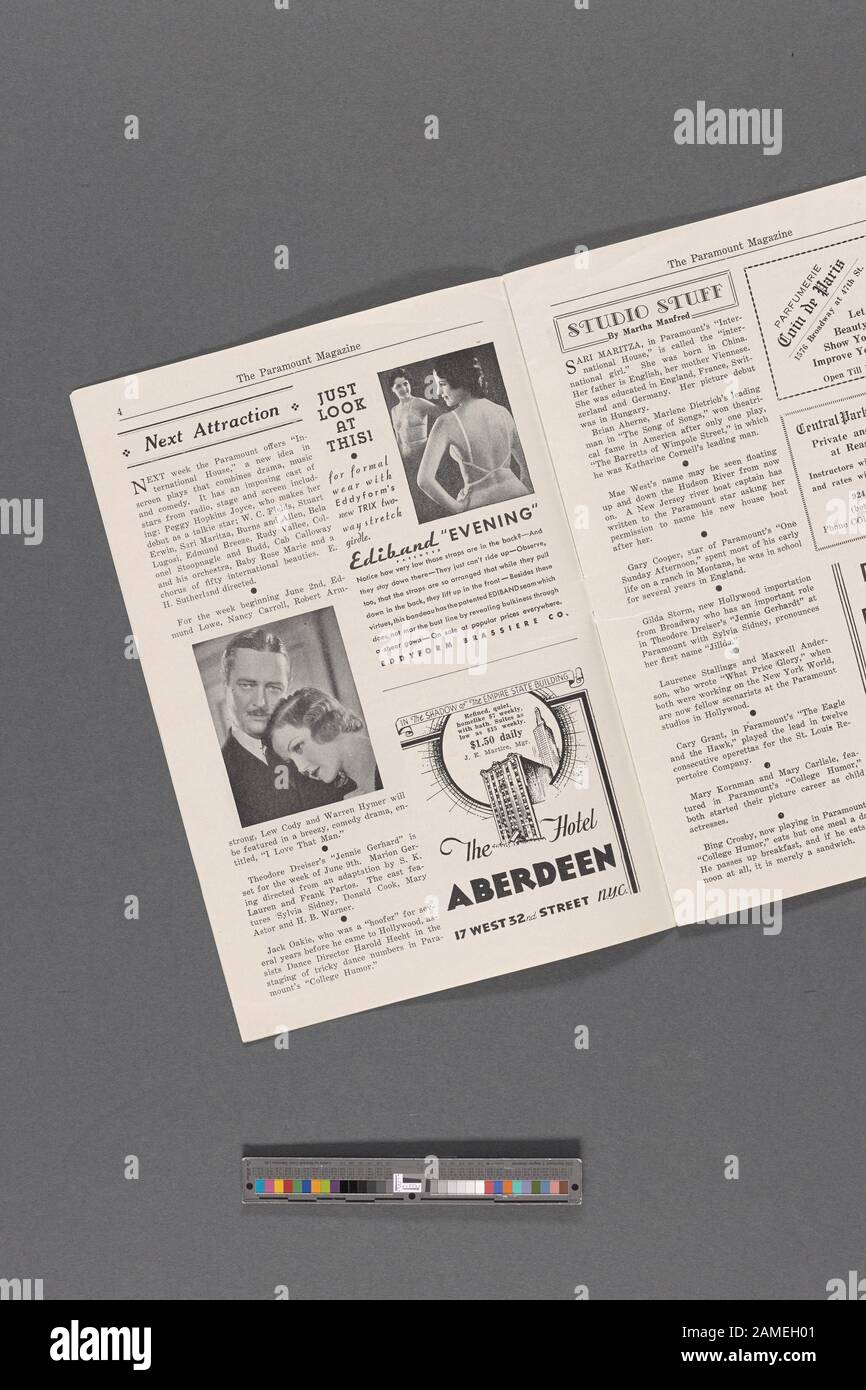 The Paramount Magazine The Paramount Magazine; The Paramount Magazine ...