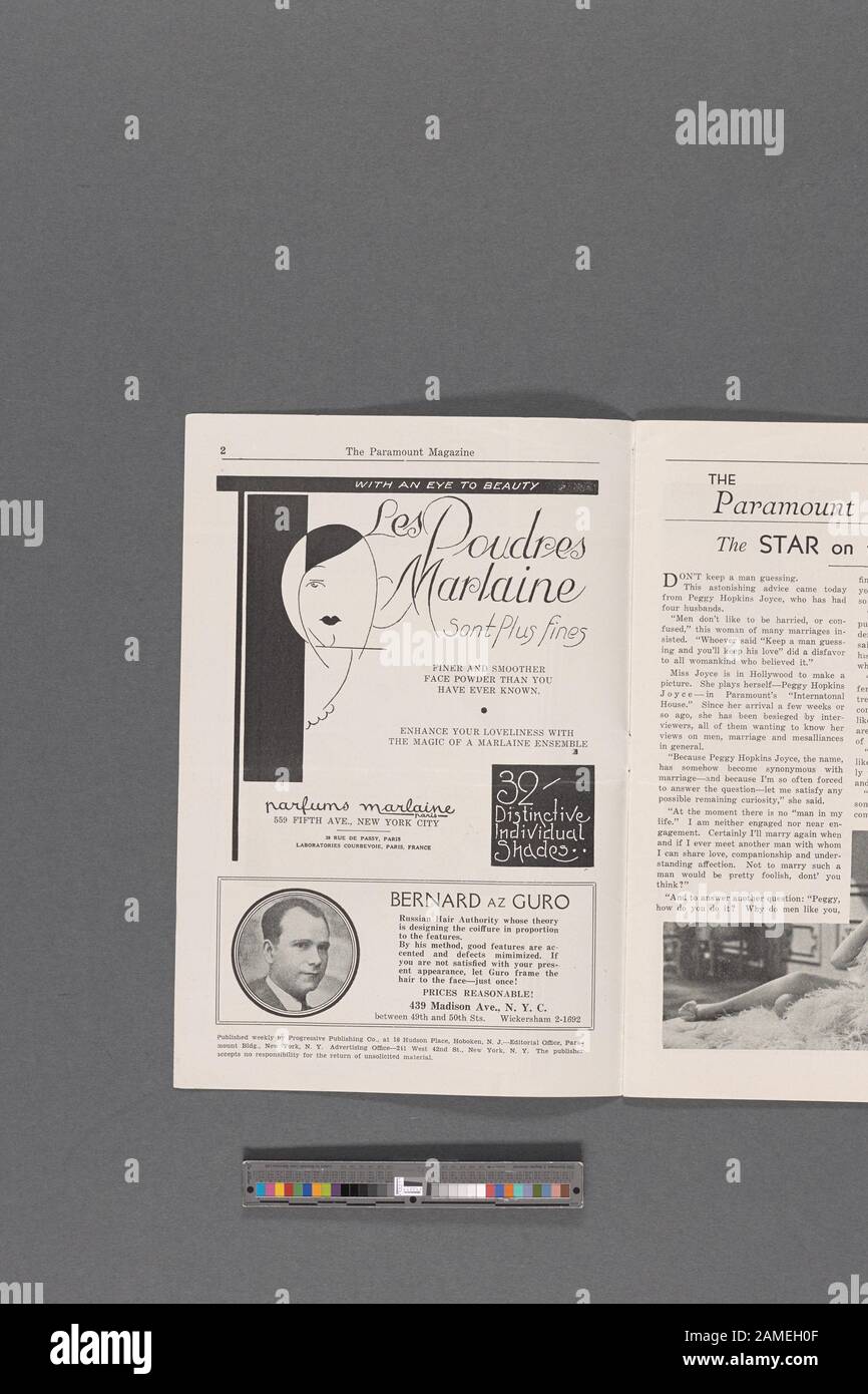 The Paramount Magazine The Paramount Magazine; The Paramount Magazine ...
