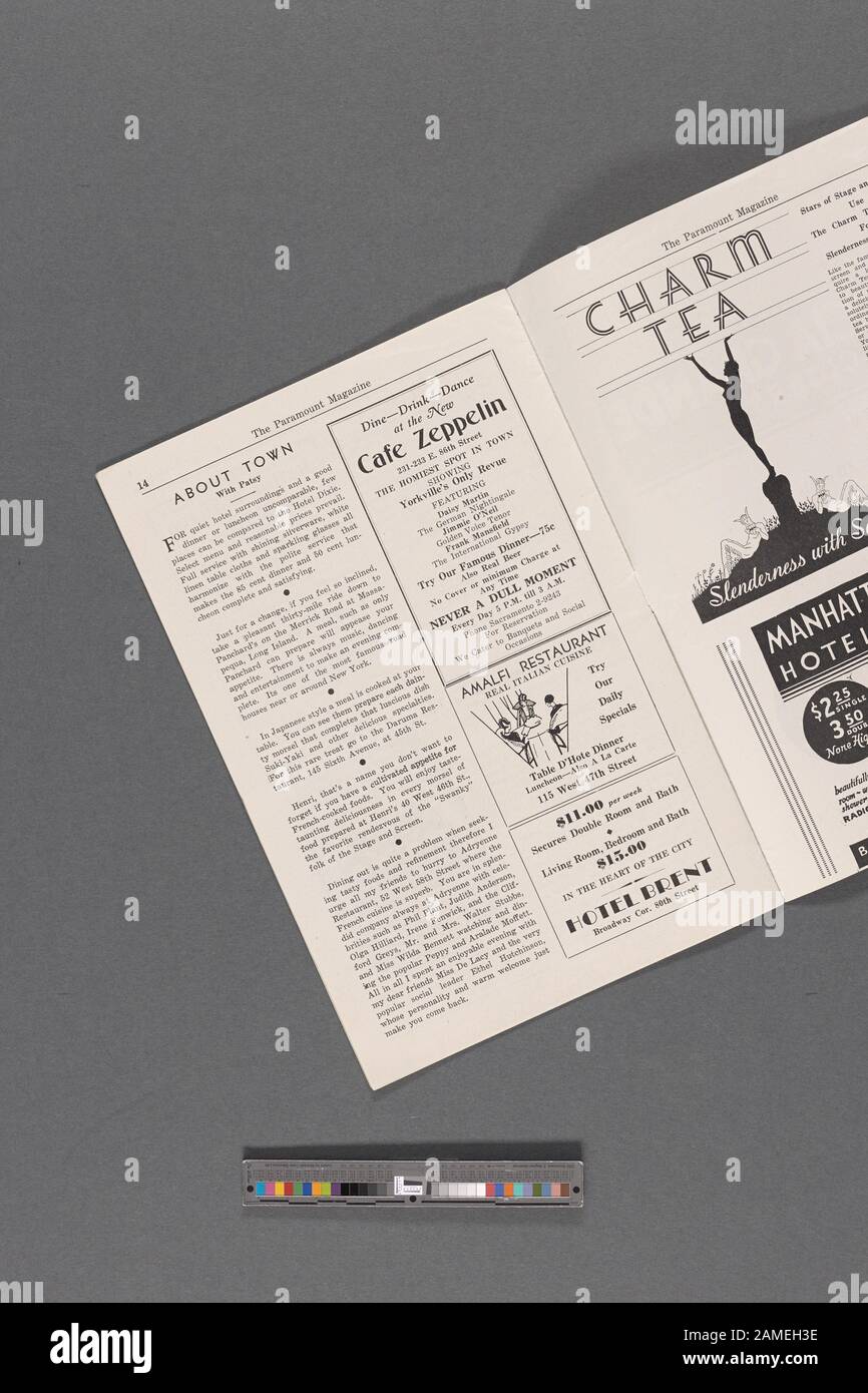 The Paramount Magazine The Paramount Magazine; The Paramount Magazine ...