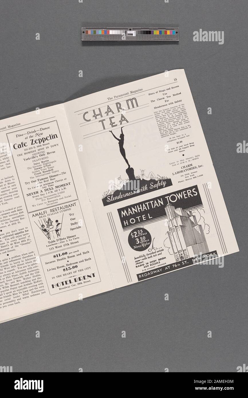 The Paramount Magazine The Paramount Magazine; The Paramount Magazine ...