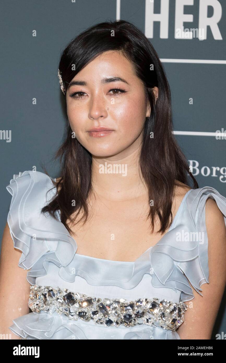 Maya Erskine attends the 25th Annual Critics' Choice Awards at Barker ...