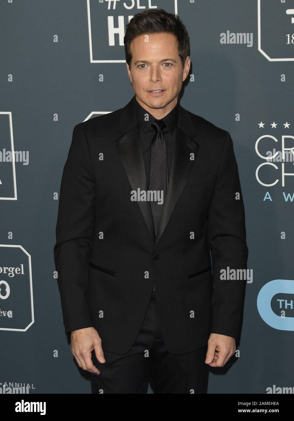 Los Angeles, USA. 12th Jan, 2020. Scott Wolf arrives at the 25th Annual ...