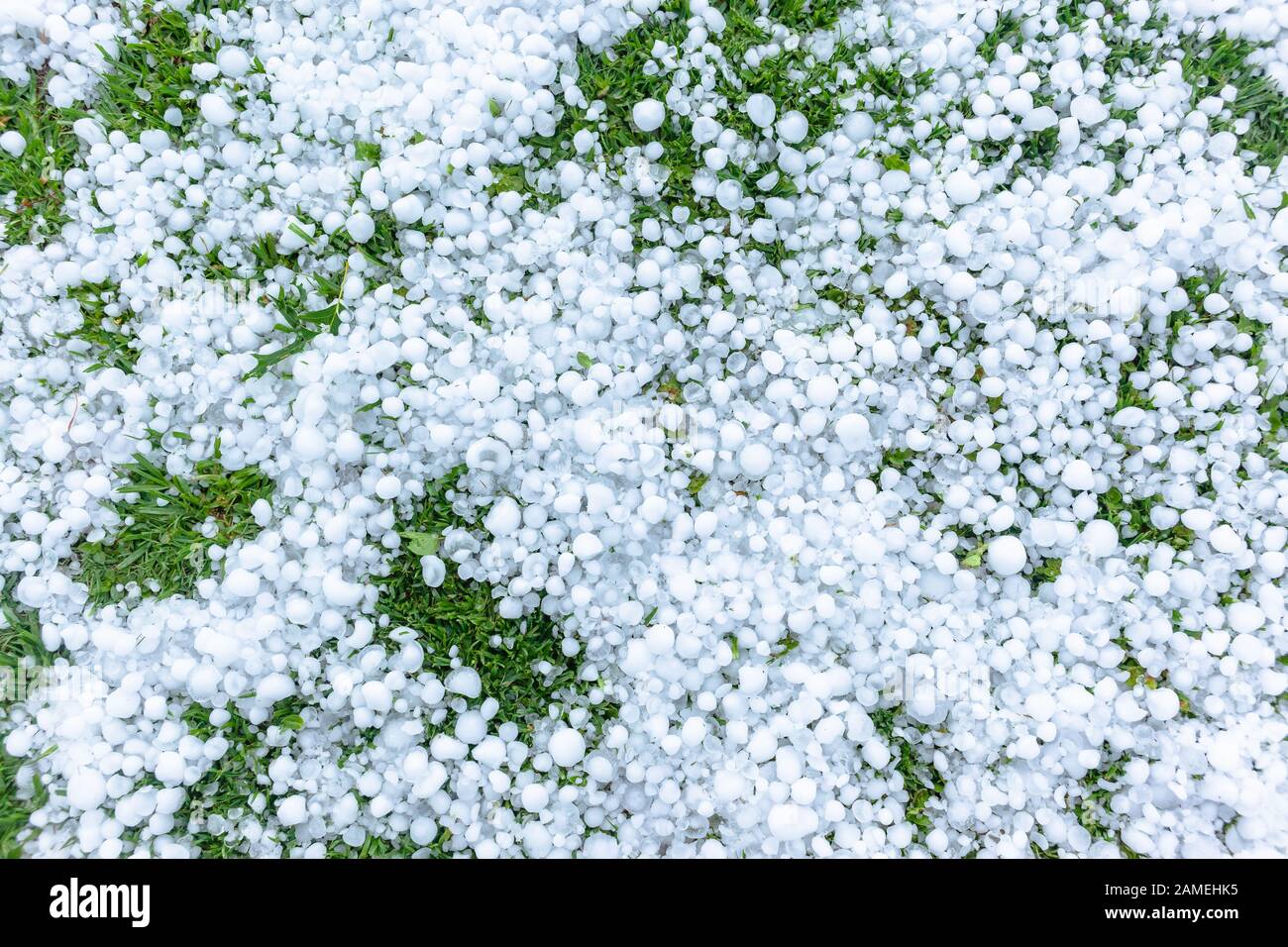 Closeup hail stones hi-res stock photography and images - Alamy