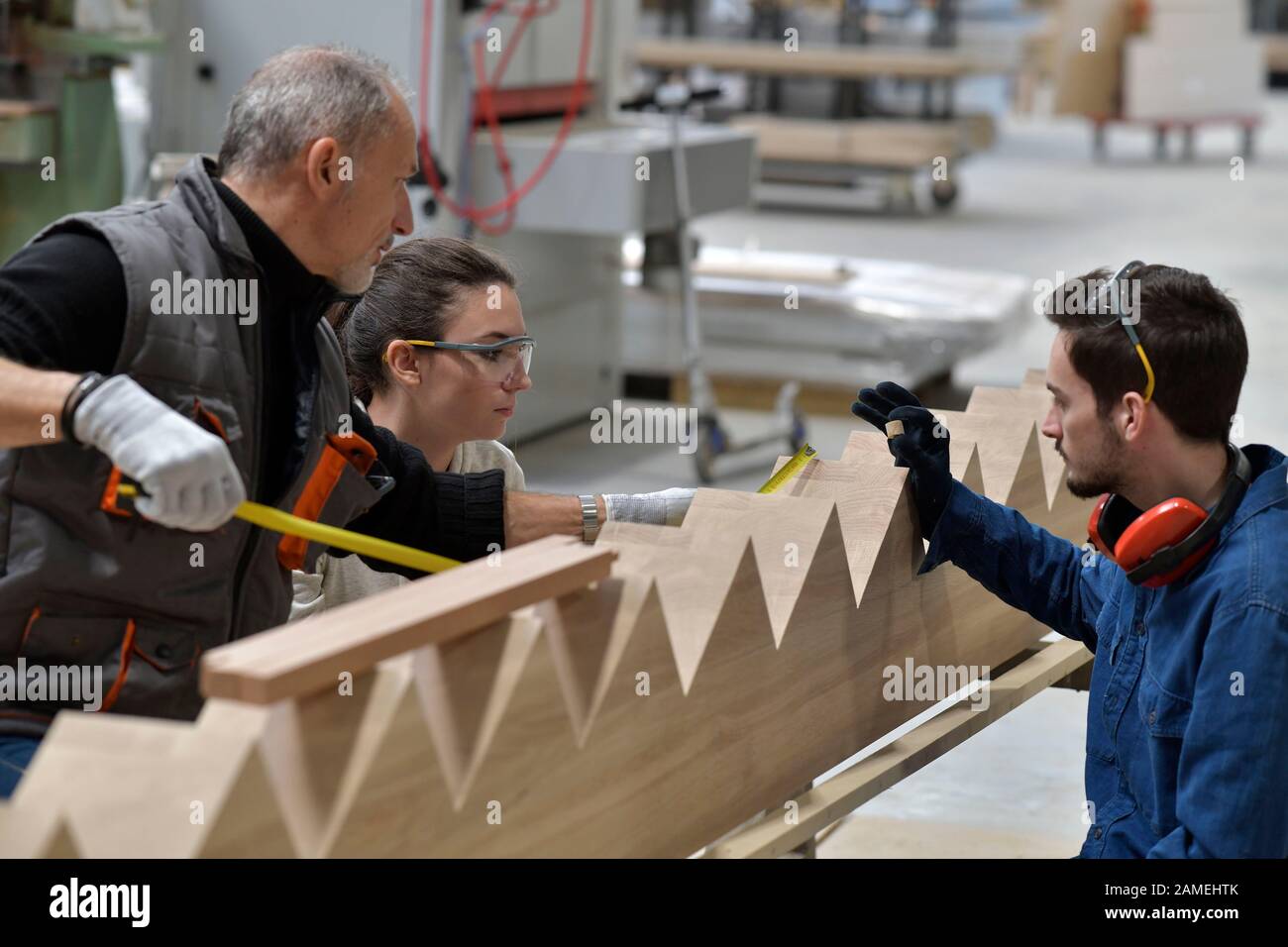 Apprentice joiner hi-res stock photography and images - Alamy