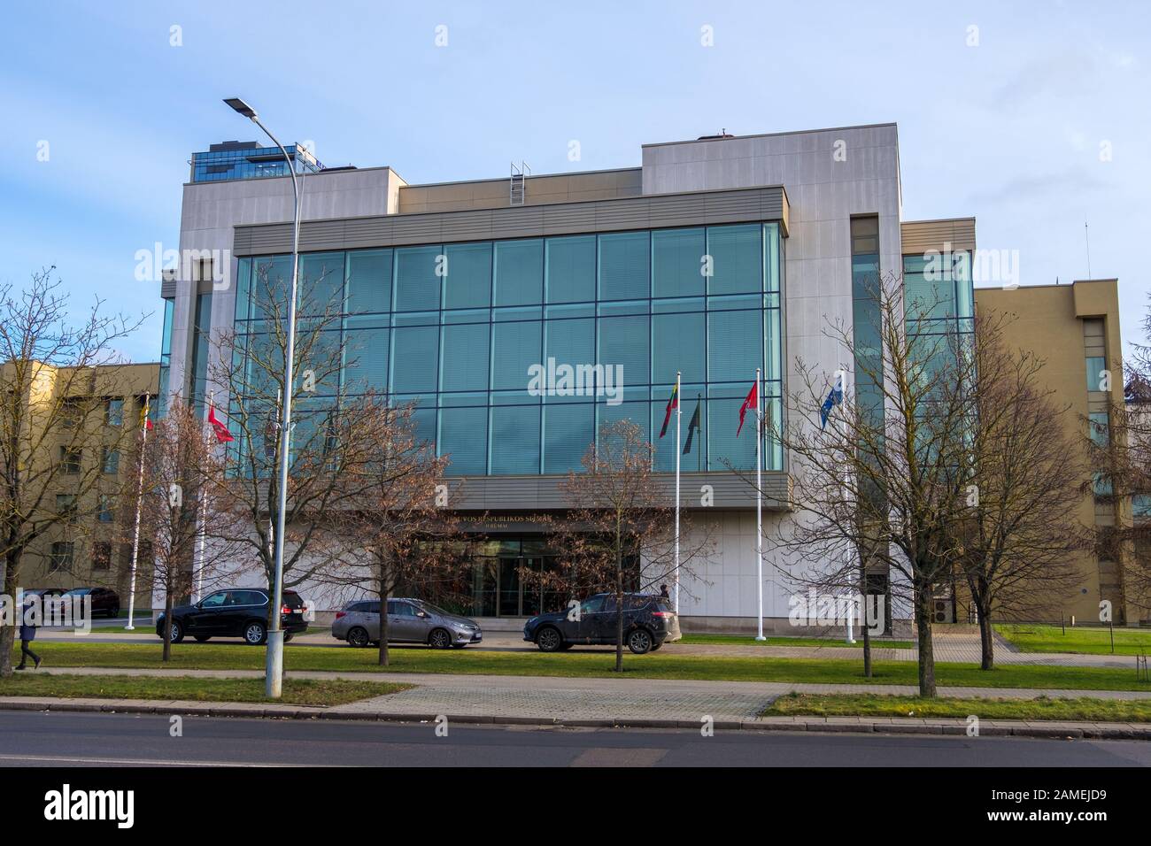 Lithuanian parliament building hi-res stock photography and images - Alamy