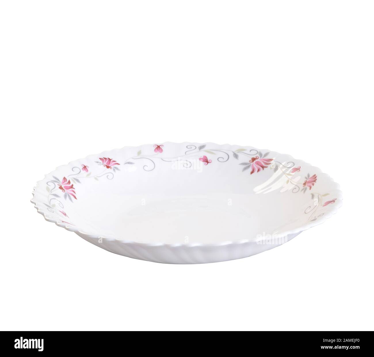 plate or hand painted plate on a background new Stock Photo - Alamy