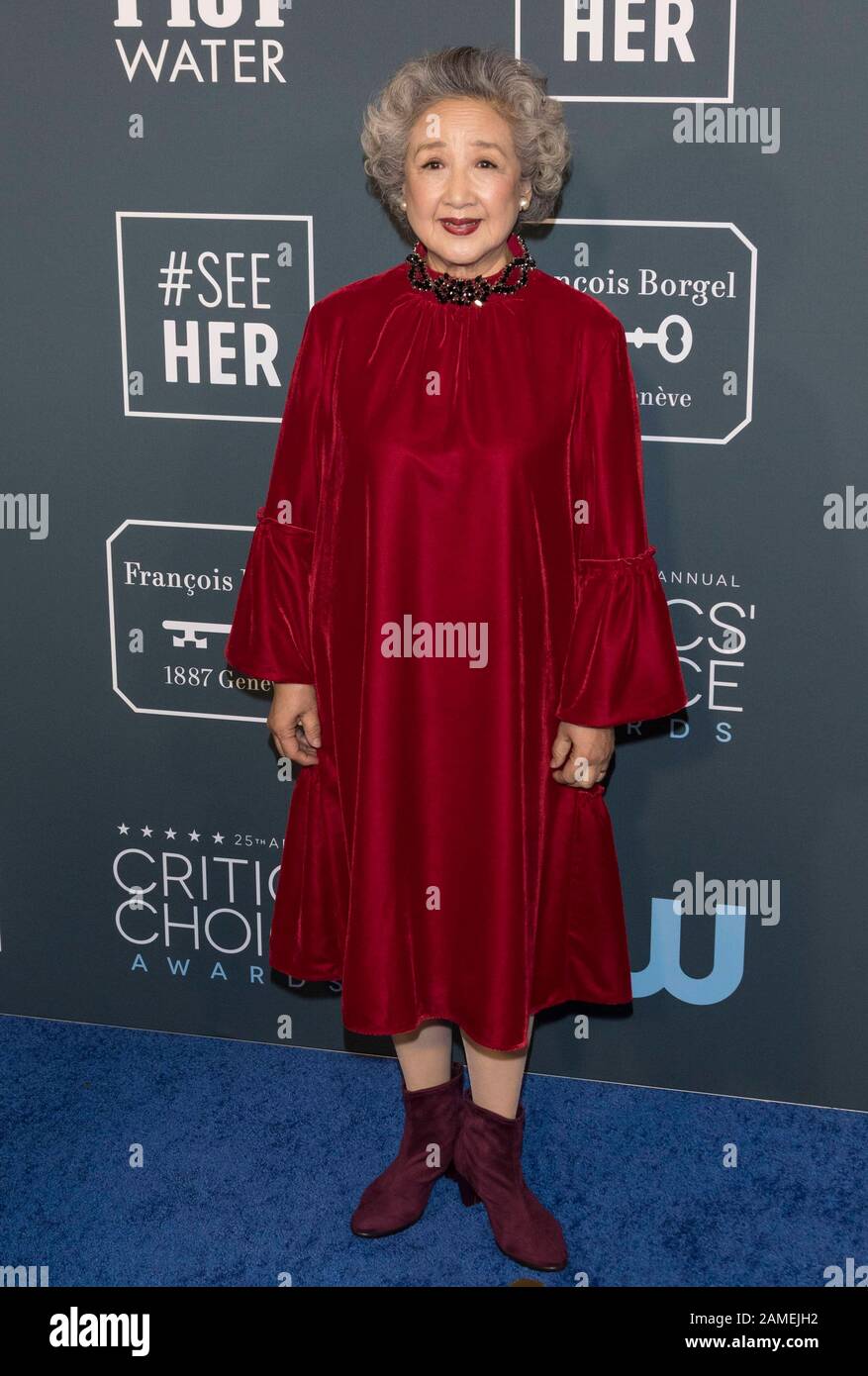 Zhao Shuzhen attends the 25th Annual Critics' Choice Awards at Barker ...