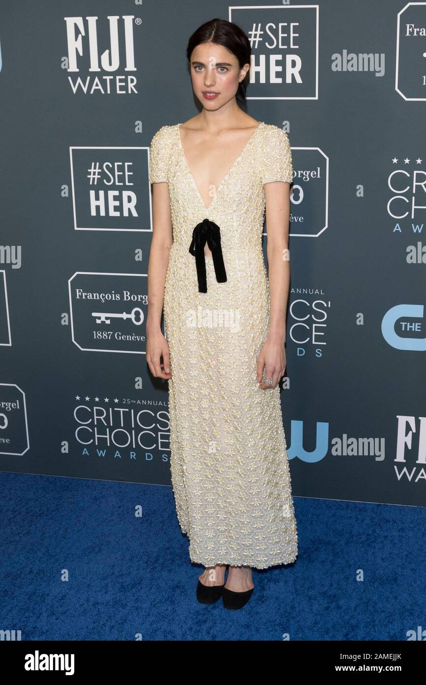 Sarah Margaret Qualley attendss the 25th Annual Critics' Choice Awards ...