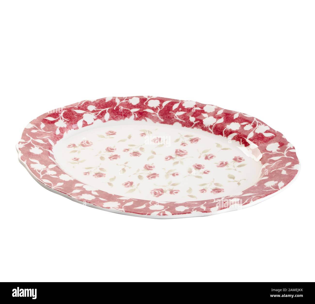 plate or hand painted plate on a background new Stock Photo - Alamy