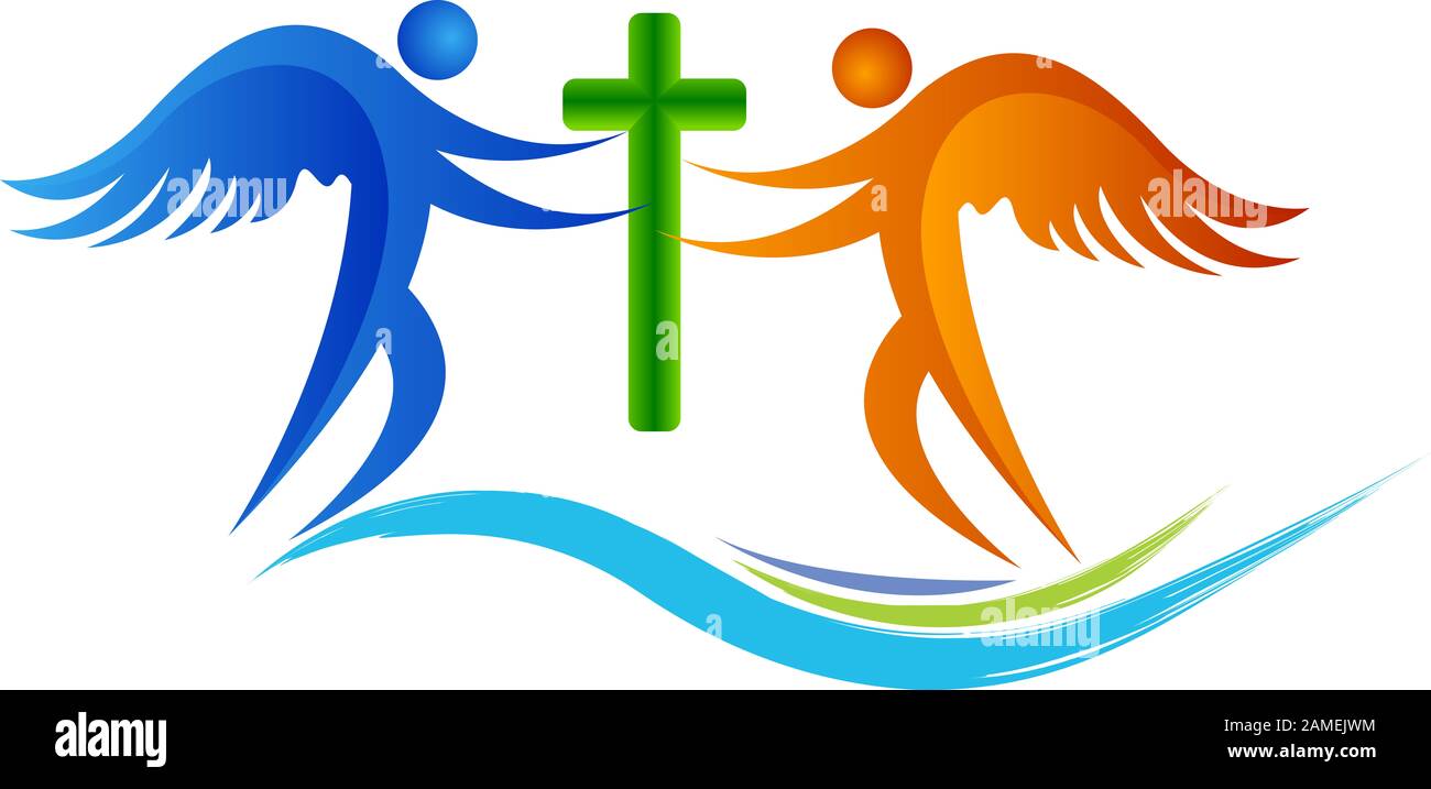 Angels logo hi-res stock photography and images - Alamy