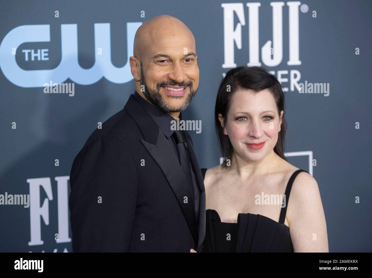 Keegan-Michael Key and Elisa Key attend the 25th Annual Critics' Choice ...