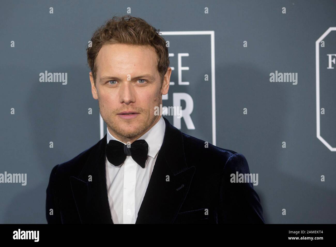Sam Heughan attends the 25th Annual Critics' Choice Awards at Barker ...