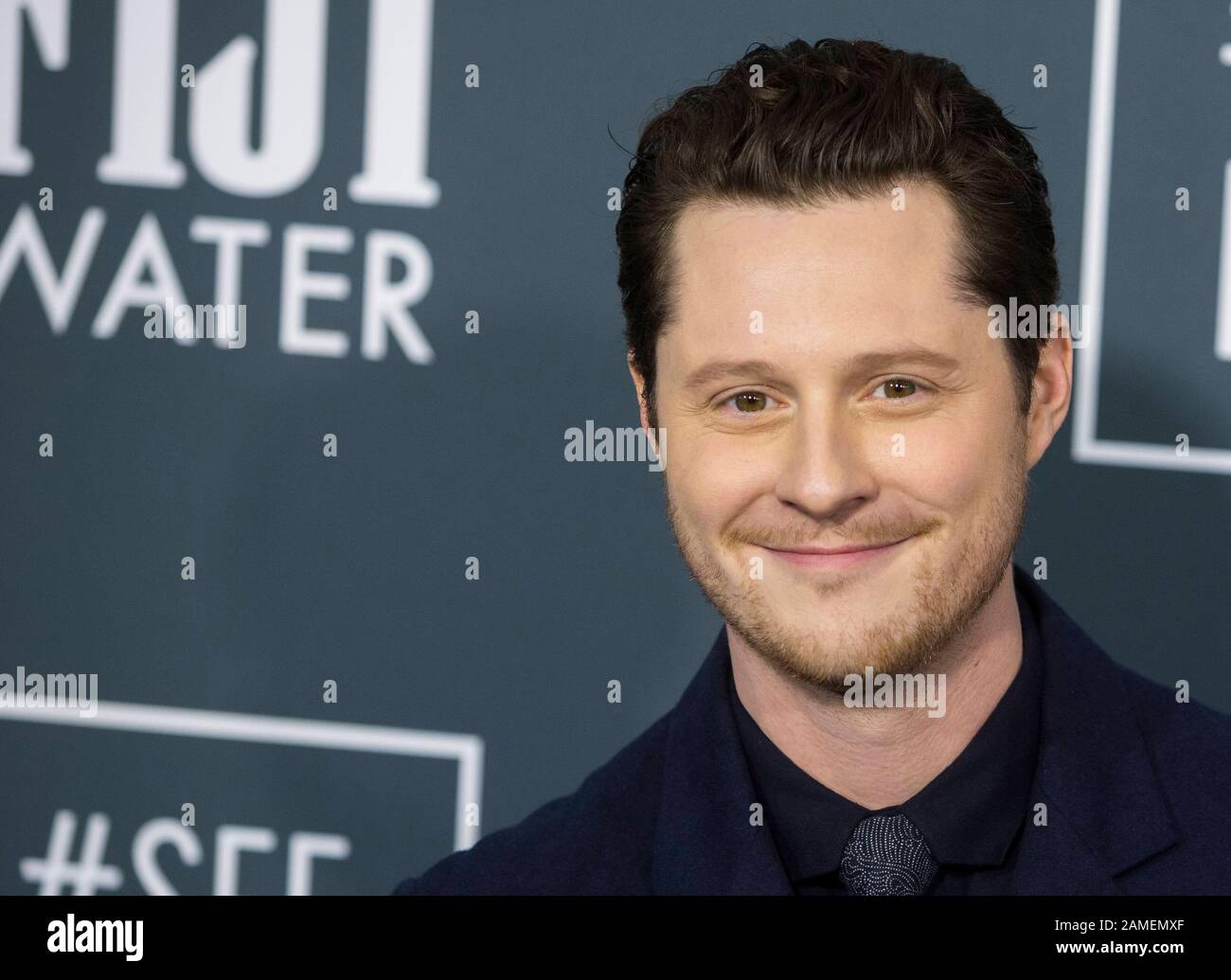 Noah Reid attends the 25th Annual Critics' Choice Awards at Barker ...