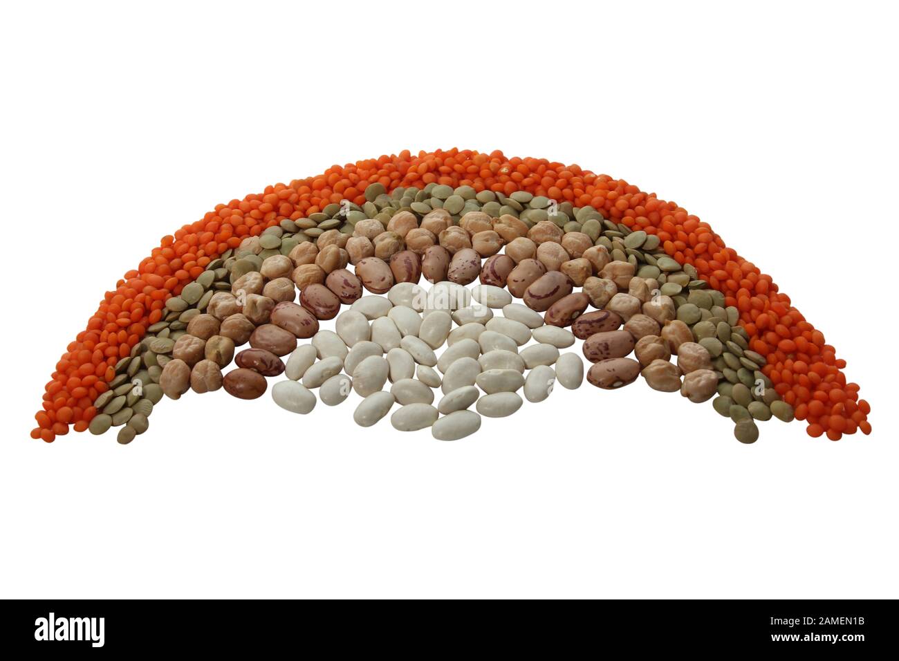 Pulses mixed Cut Out Stock Images & Pictures - Alamy