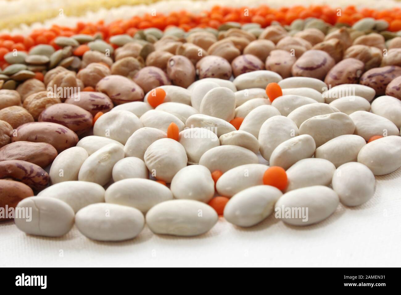 Mixture of pulses hi-res stock photography and images - Alamy