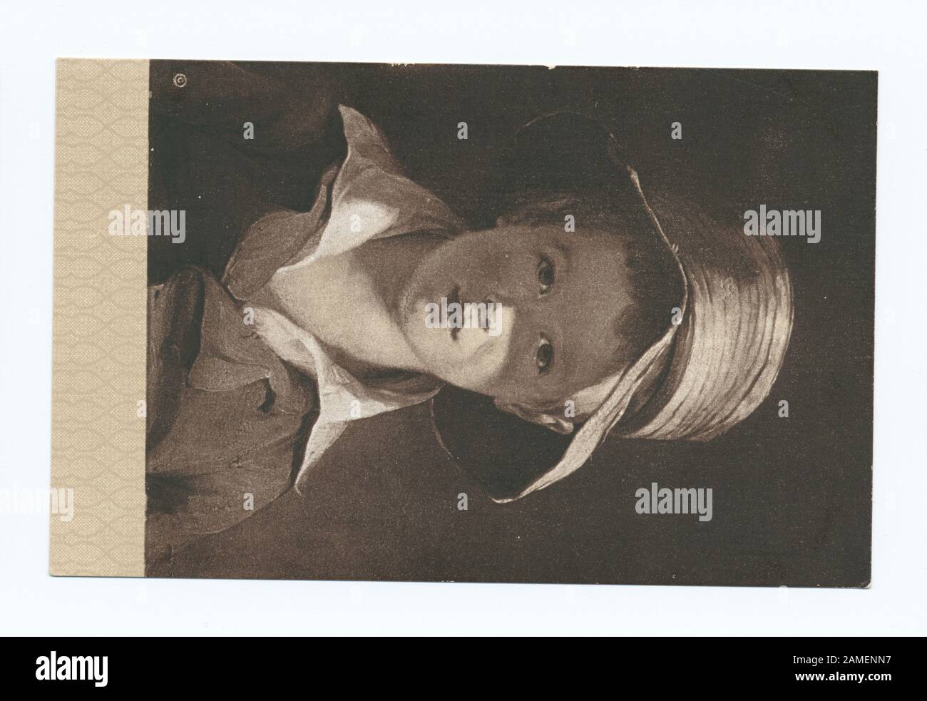 The Torn Hat, Thomas Sully Postcard series number: 60221 1905-1915. Known as the 'art ...