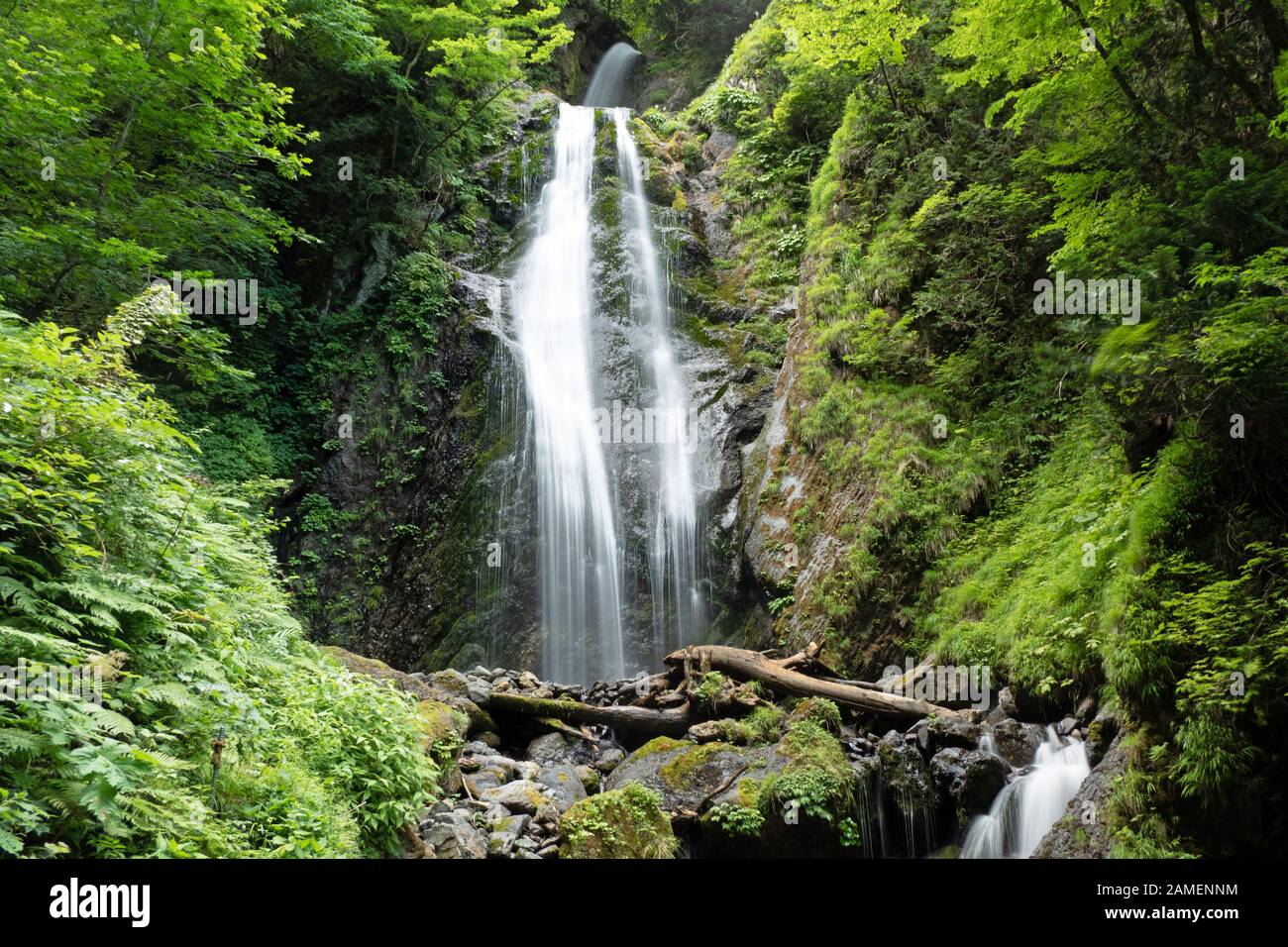Dakigaeri Gorge or Dakigaeri Valley in Akita Prefecture, Japan, Asia ...