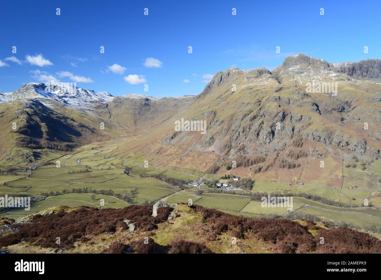 Hiking In The Langdales High Resolution Stock Photography and Images ...