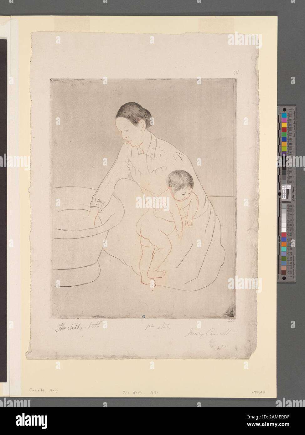 Mary cassatt the childs bath hi-res stock photography and images - Alamy