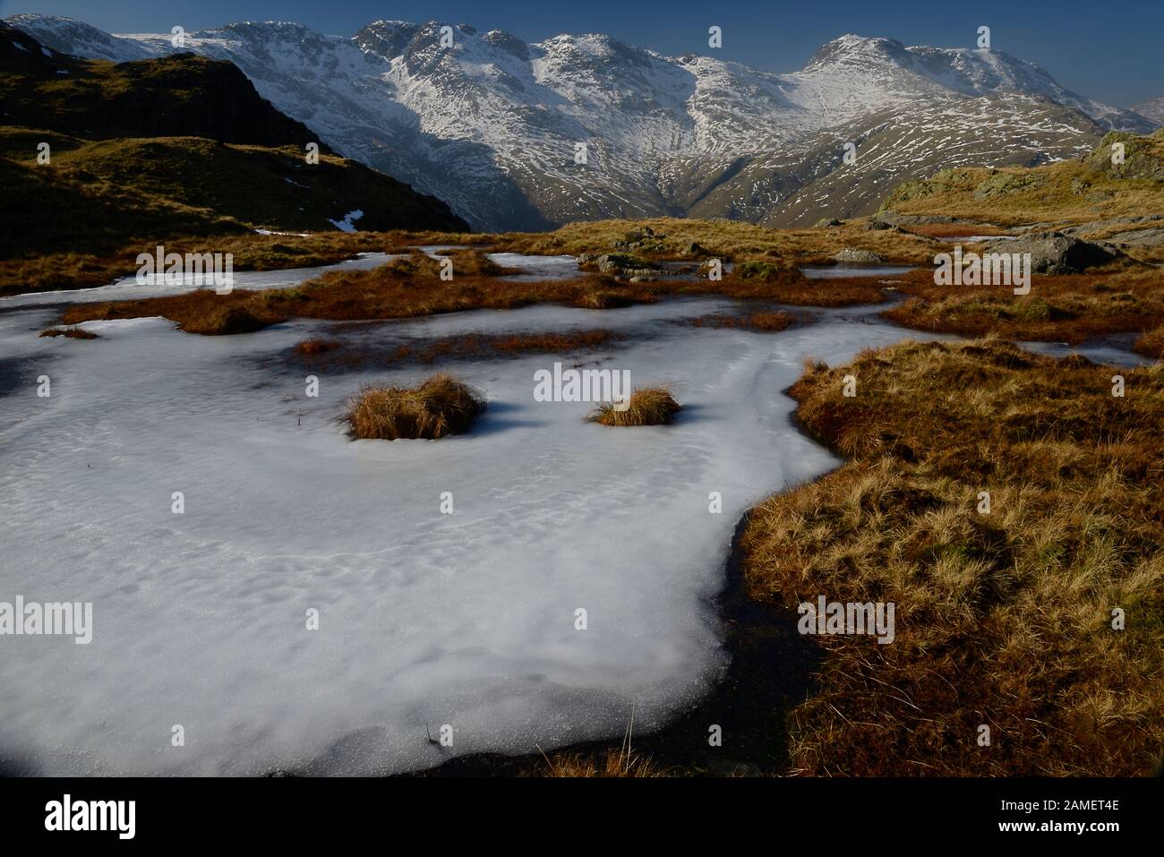 Langdale Valley, The Lake District Stock Photo - Alamy