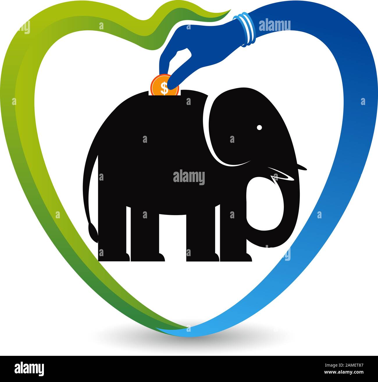 Saving logo hi-res stock photography and images - Alamy