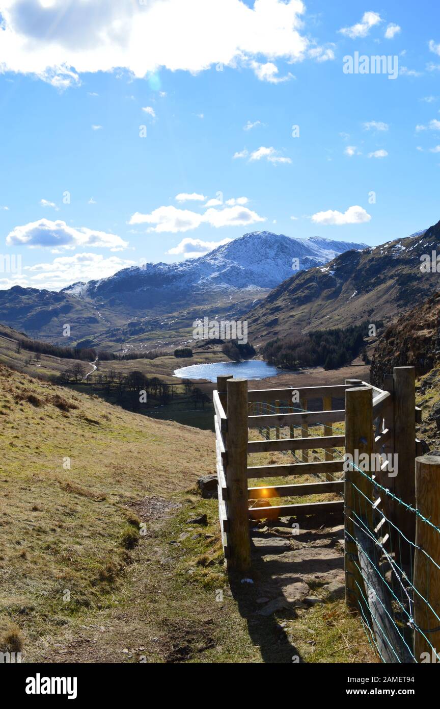 Langdale Valley, The Lake District Stock Photo - Alamy