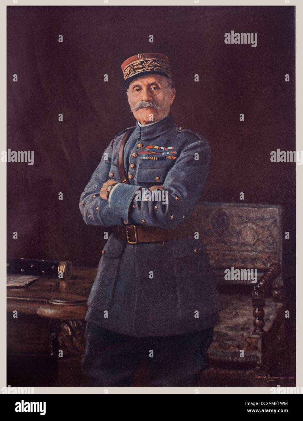 Ferdinand Foch (1851 – 1929) was a French general and military theorist ...