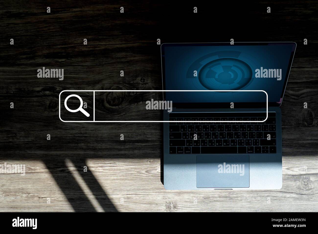 businessman using Searching Browsing Internet internet of things (IoT ...