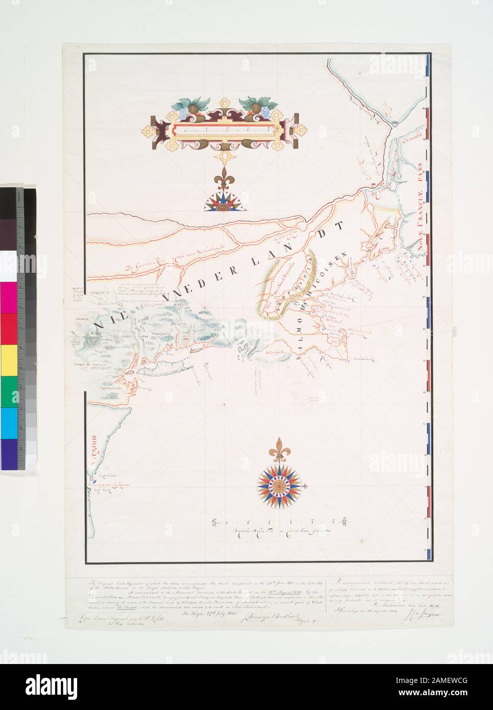 The figurative map of Adriaen Block Citation/reference : Stokes 1614-B ...