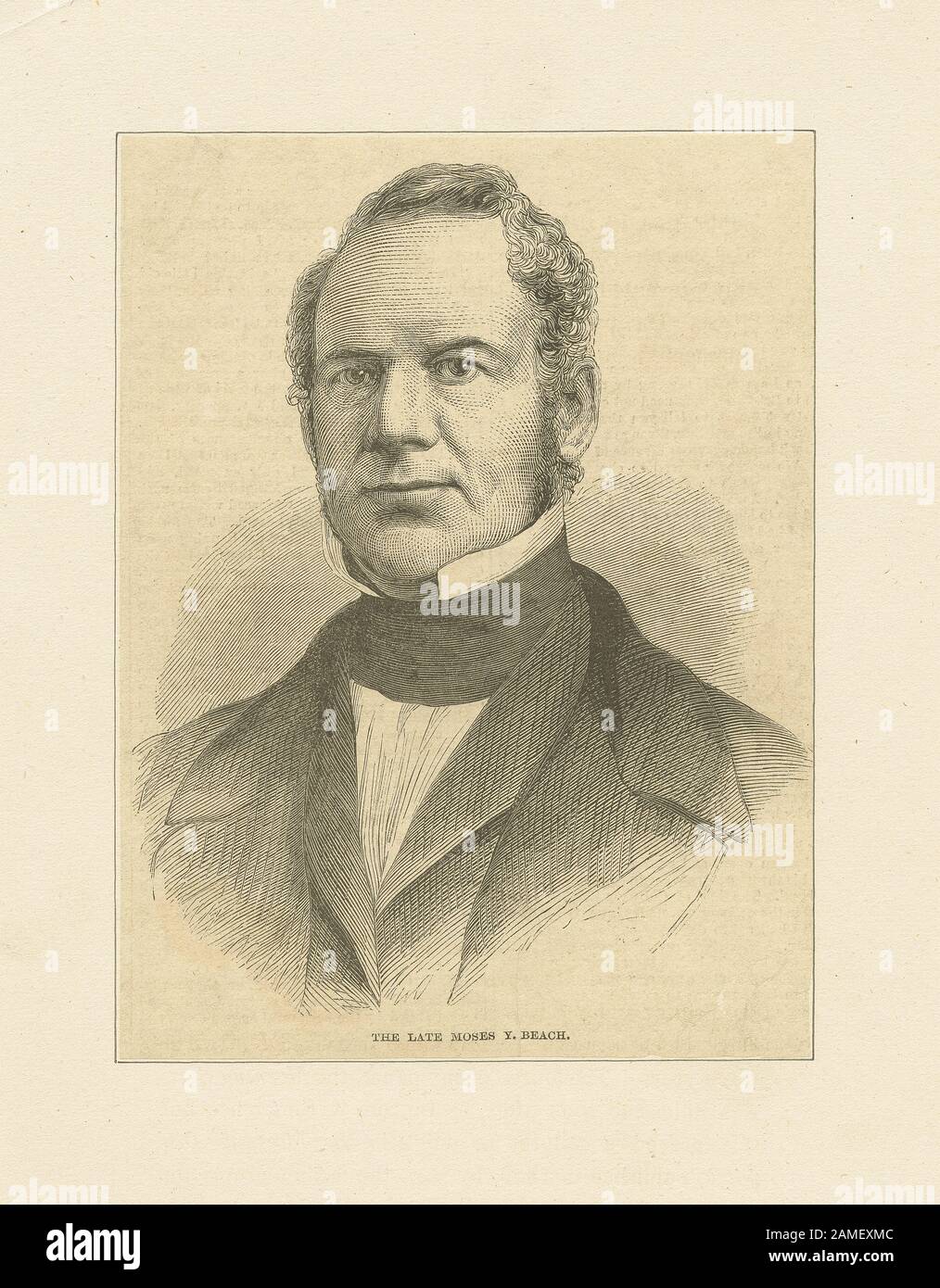 The late Moses Y Beach Includes photographic reproductions. Printmakers ...