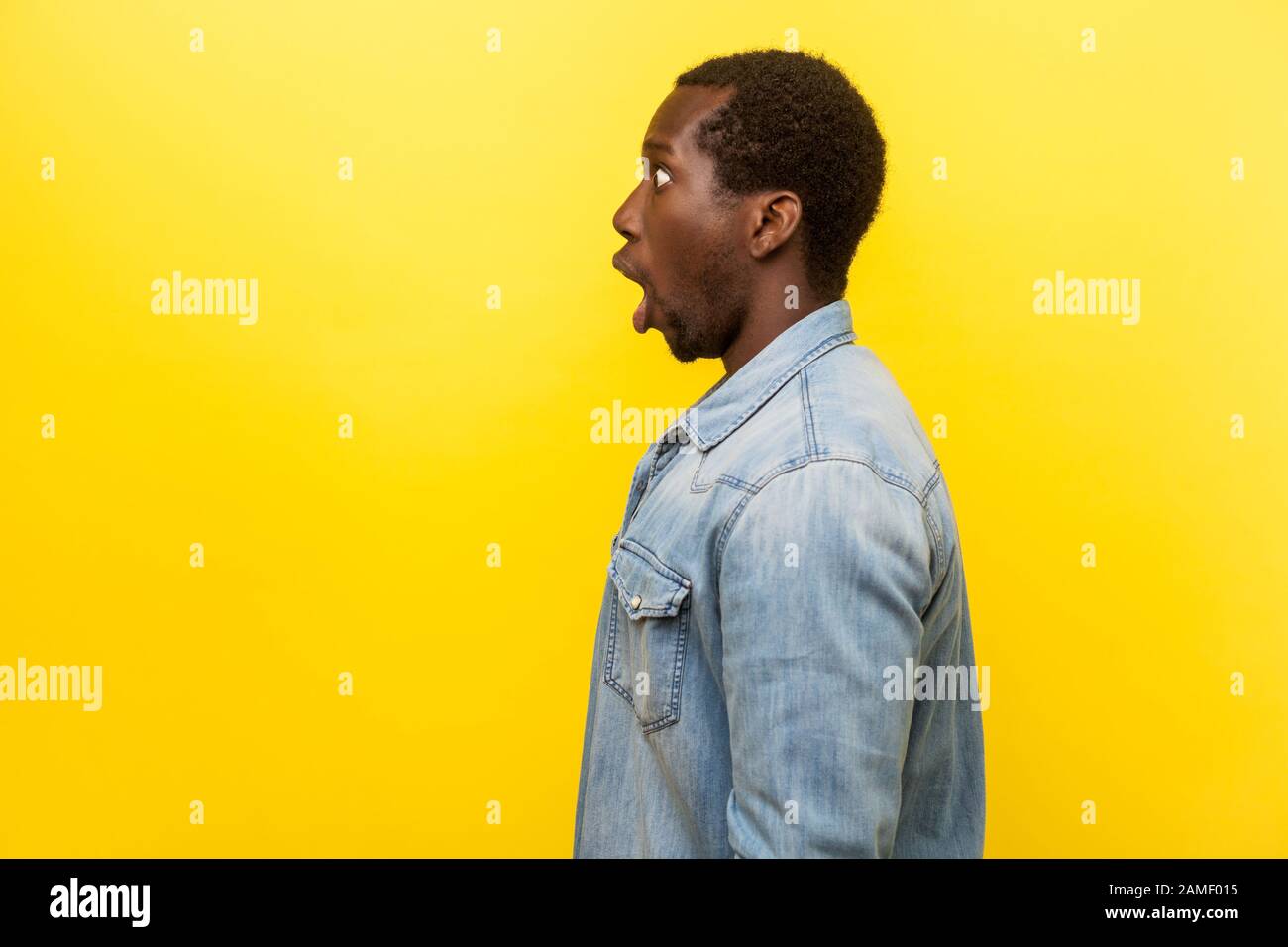 Open Mouth Side Profile