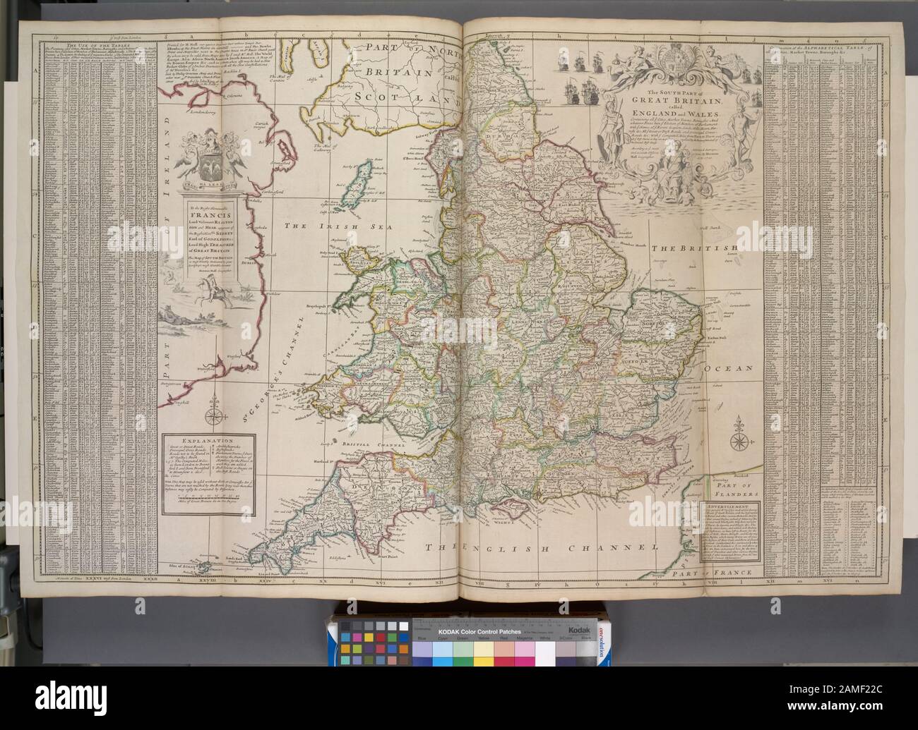 Early maps of britain hi-res stock photography and images - Alamy