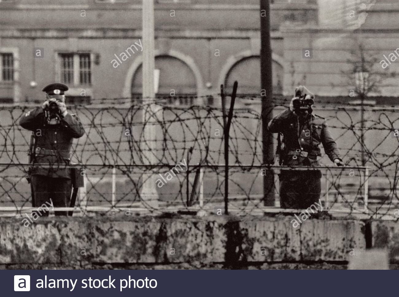East German Border Patrol High Resolution Stock Photography and Images ...