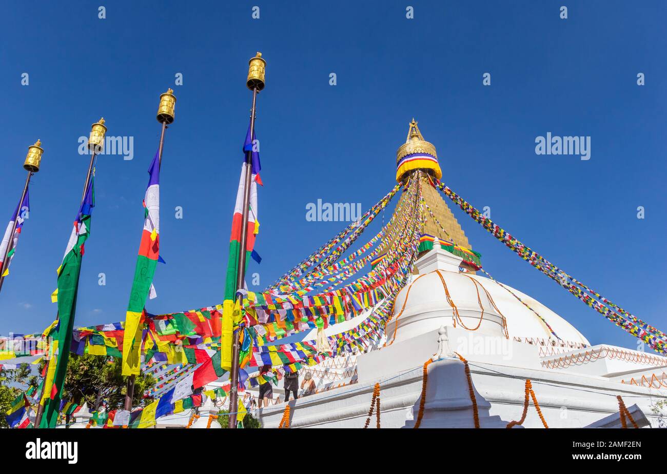 Prayer poles hi-res stock photography and images - Alamy