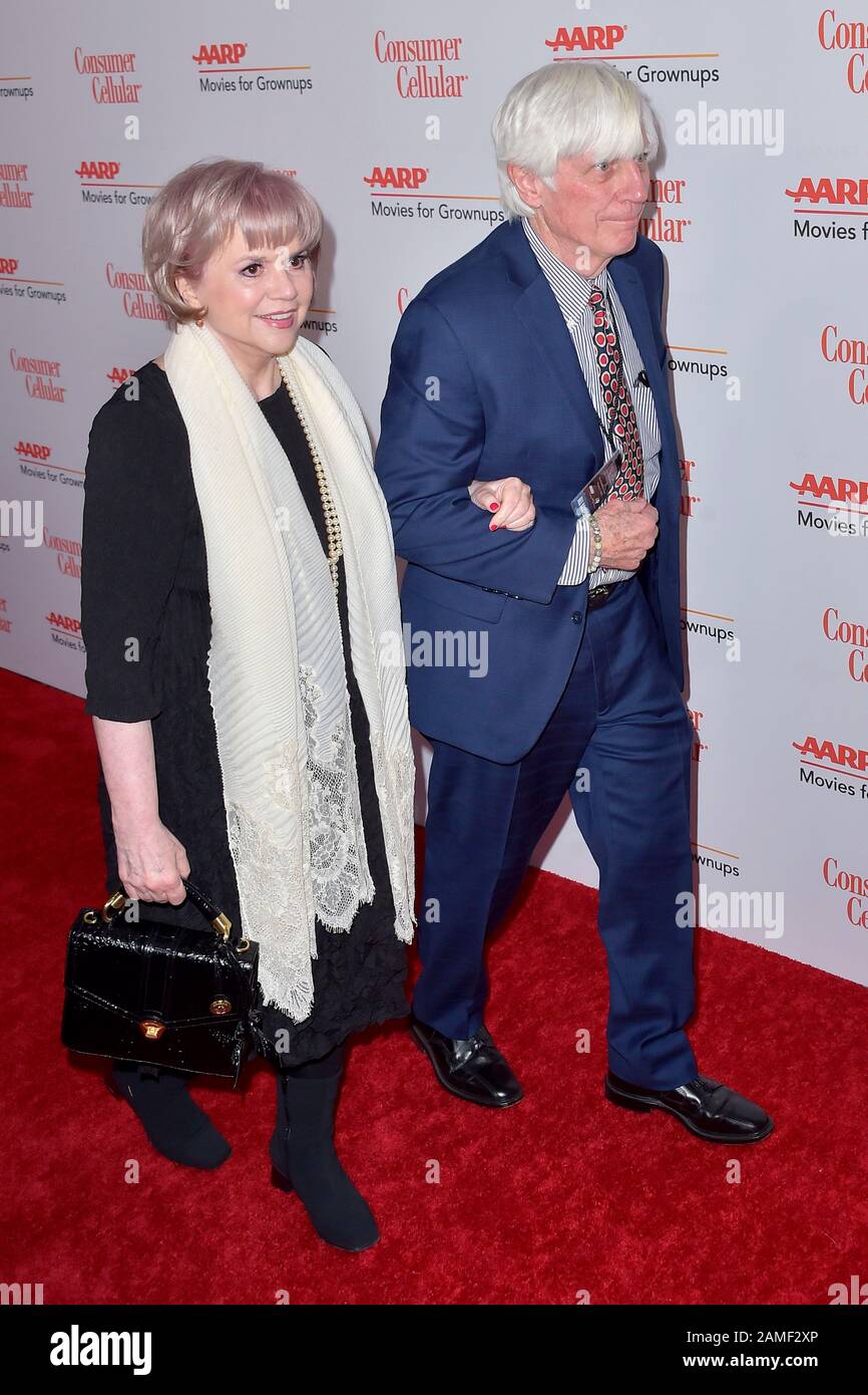 Linda Ronstadt and John Boylan at the 19th Movies for Grownups Awards ...