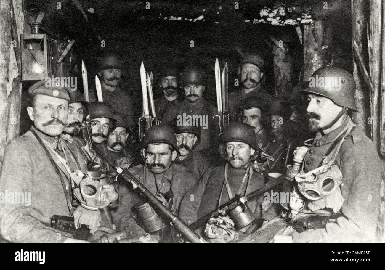 World War 1 Soldiers Group Stock Photos & World War 1 Soldiers Group ...