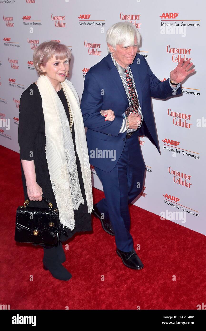 Linda Ronstadt and John Boylan at the 19th Movies for Grownups Awards ...