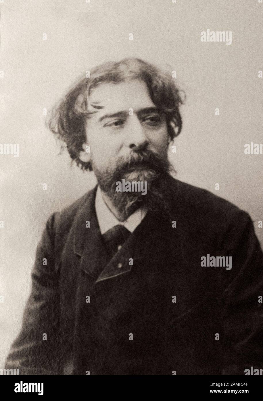 Alphonse Daudet (1840-1897) was a French novelist and playwright, the ...
